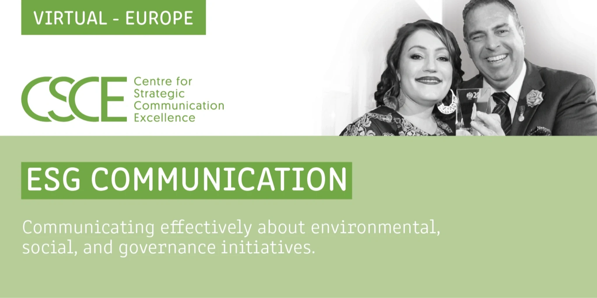 ESG Communication – Virtual (Europe) • CSCE
