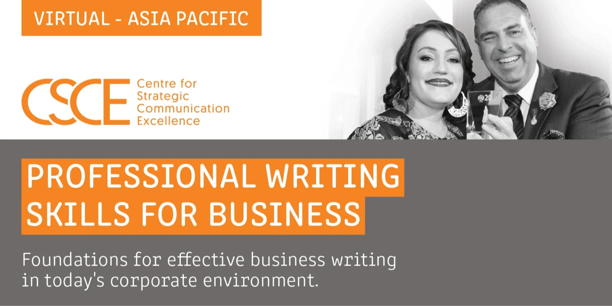 Professional Writing Skills For Business – Virtual (Asia Pacific) • CSCE
