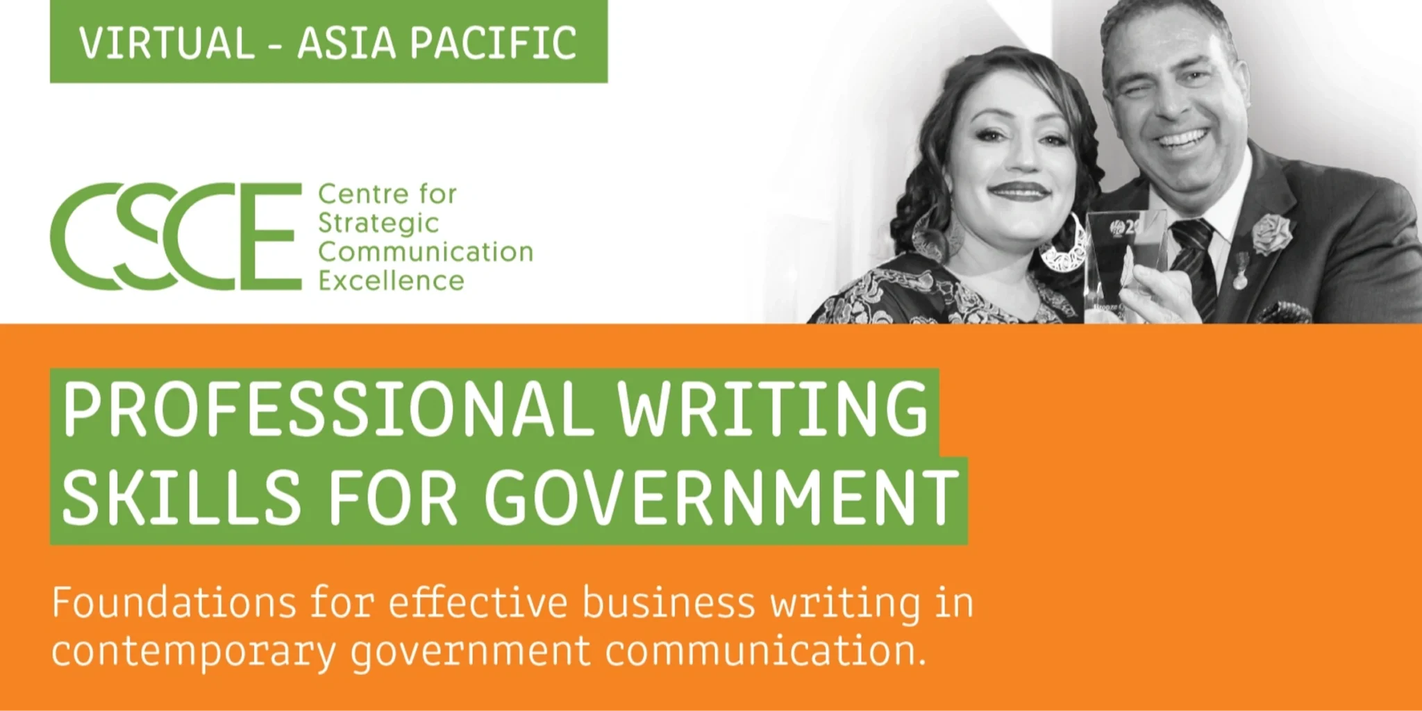 Professional Writing Skills For Government – Virtual (Asia Pacific) • CSCE