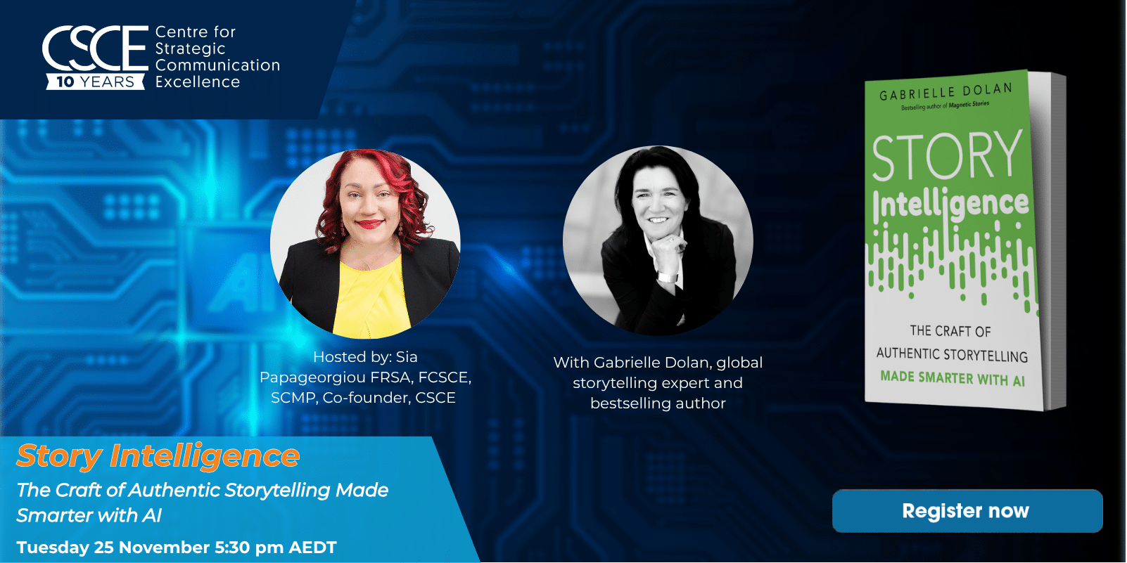 Story Intelligence: The Craft of Authentic Storytelling Made Smarter with AI • CSCE