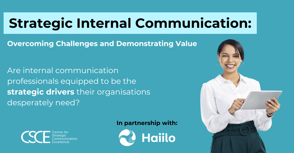 Strategic Internal Communication: Research Results • CSCE